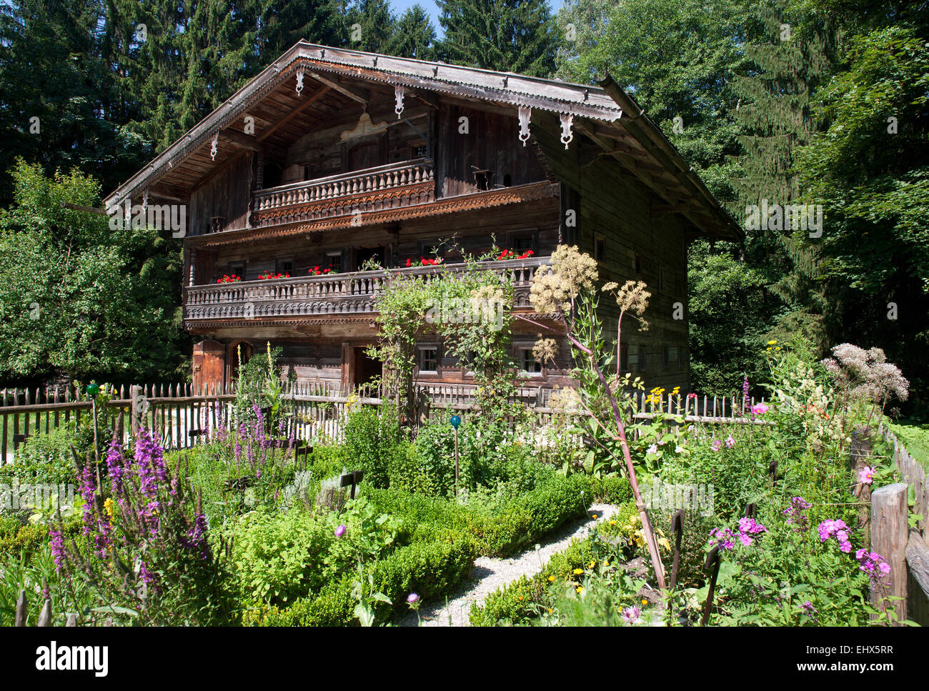 Austria, Salzburg Country, Grossgmain Open Air Museum, Hiertl House ...