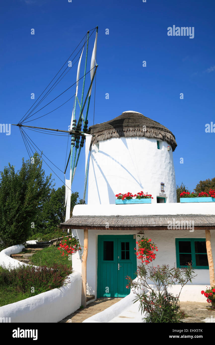 Greek mill at mill museum Gifhorn, Lower Saxony, Germany, Europe Stock ...