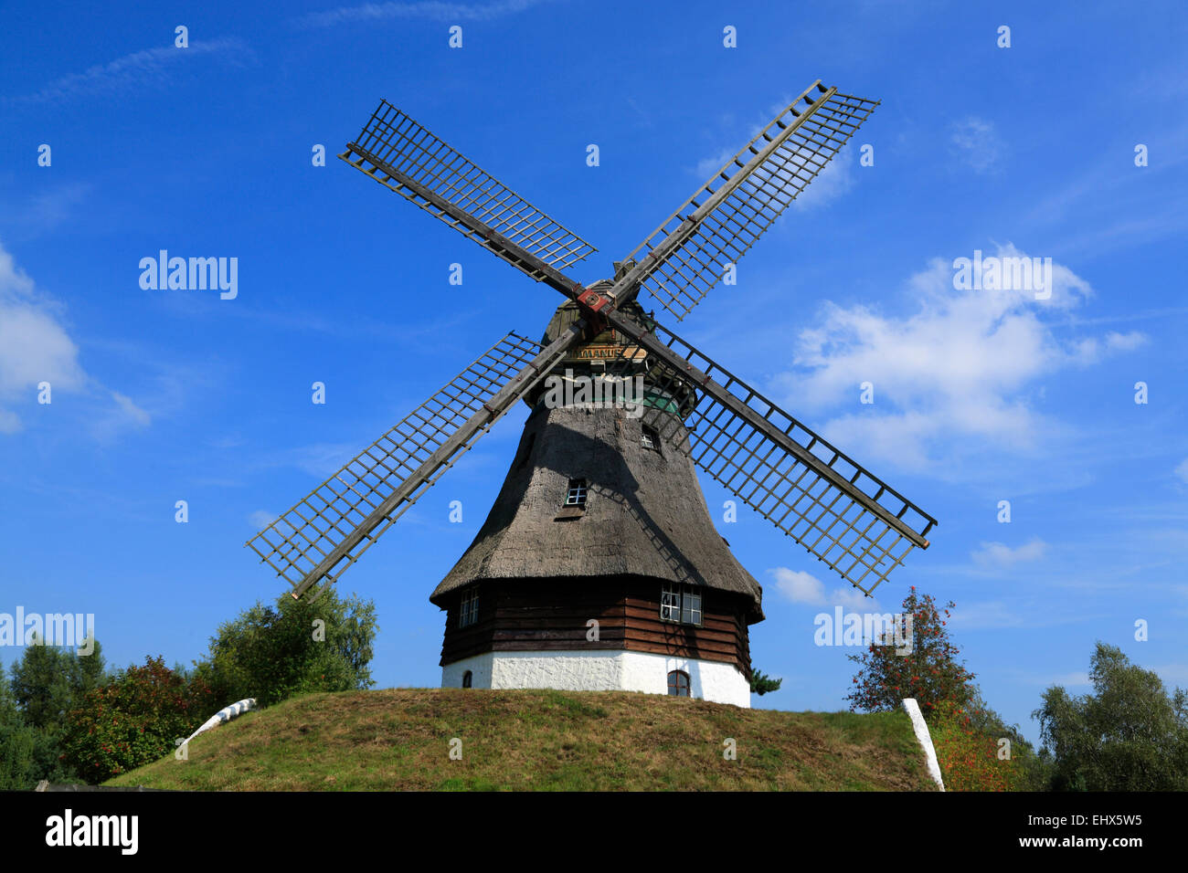 Berghollaender mill IMMANUEL at Mill museum Gifhorn, Lower Saxony ...