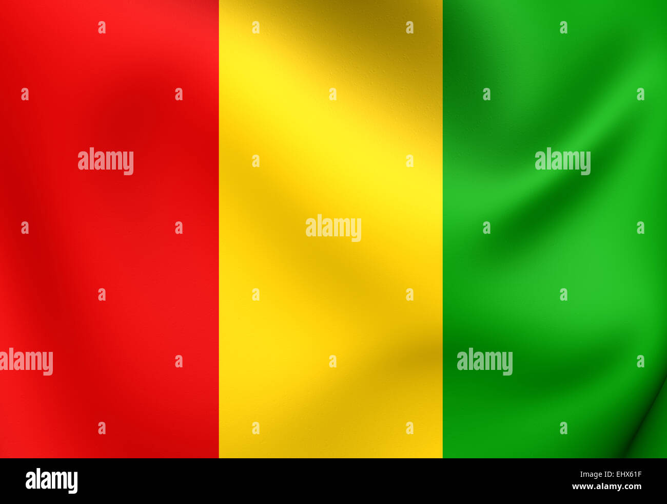 Republic of guinea flag hi-res stock photography and images - Alamy