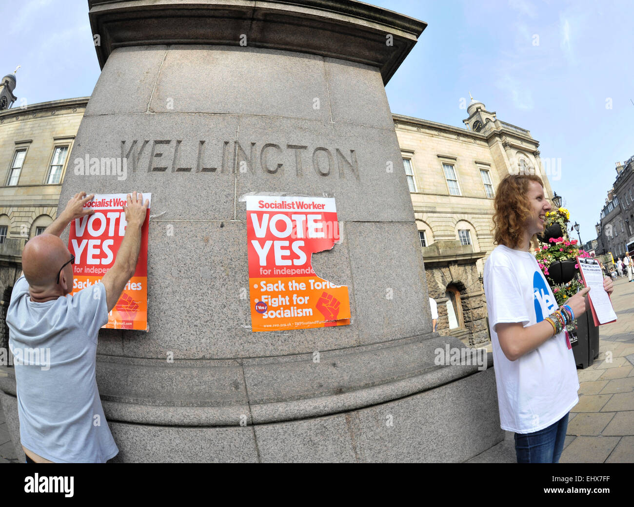 Socialist Worker were out in support of the Yes campaign for the ...