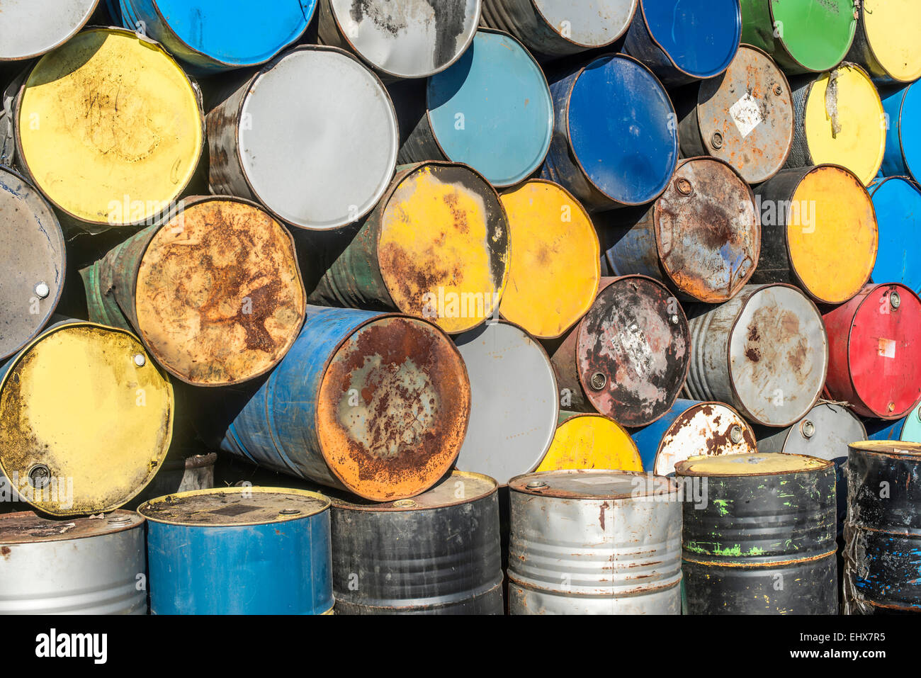 Pile of drums hi-res stock photography and images - Alamy