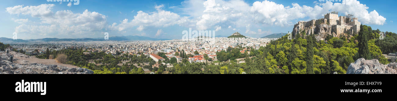 Parthenon panorama hi-res stock photography and images - Alamy