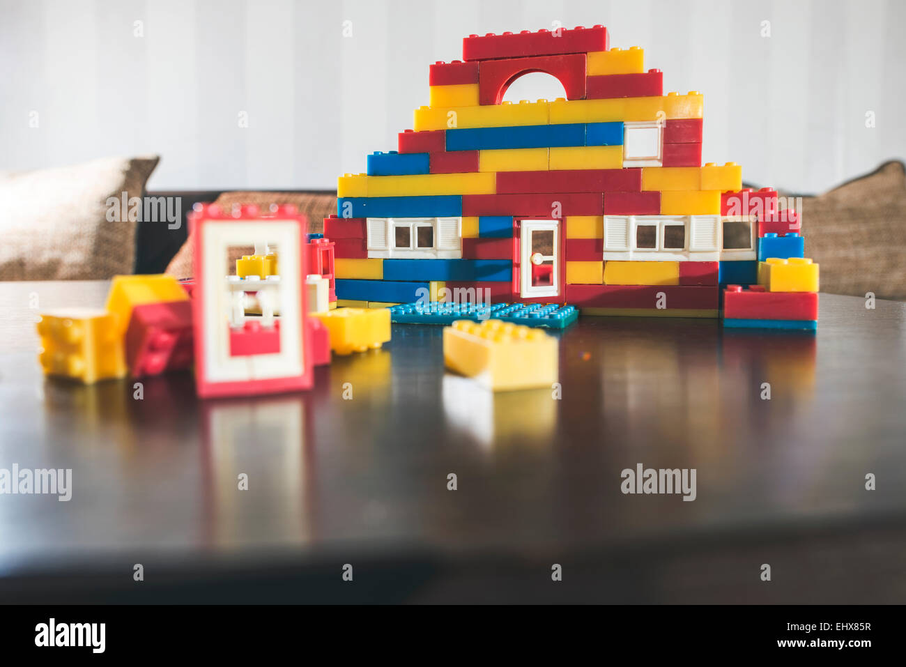 Childrens building bricks hi-res stock photography and images - Alamy