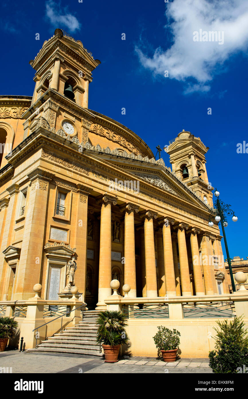 Church of the Assumption of Our Lady, Rotunda of Mosta, Mosta, Malta Stock Photo - Alamy