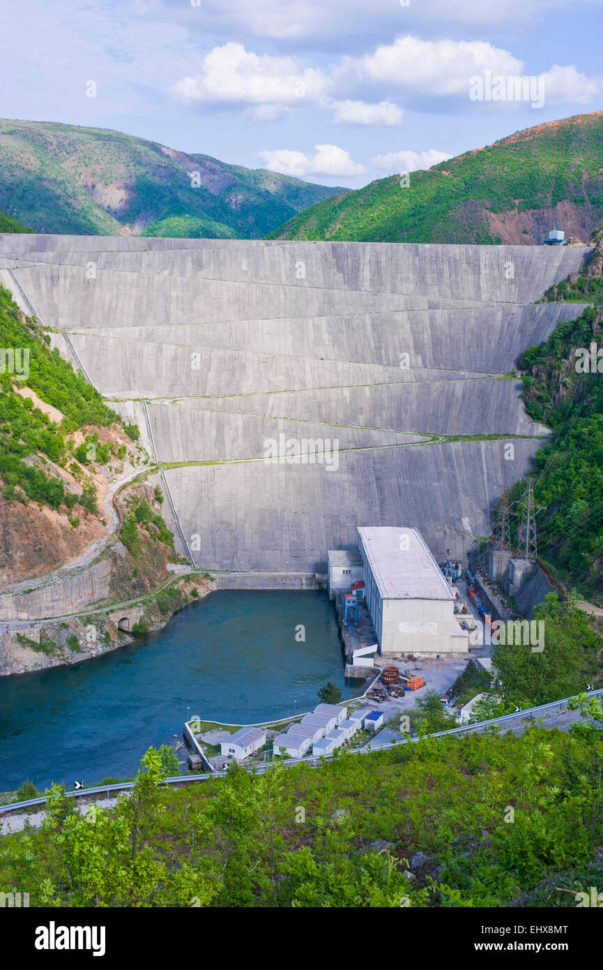 Fierza reservoir lake albania hi-res stock photography and images - Alamy
