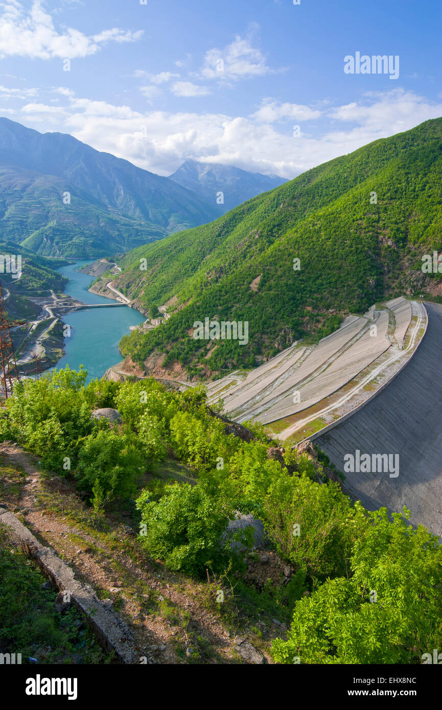 Fierza reservoir hi-res stock photography and images - Alamy