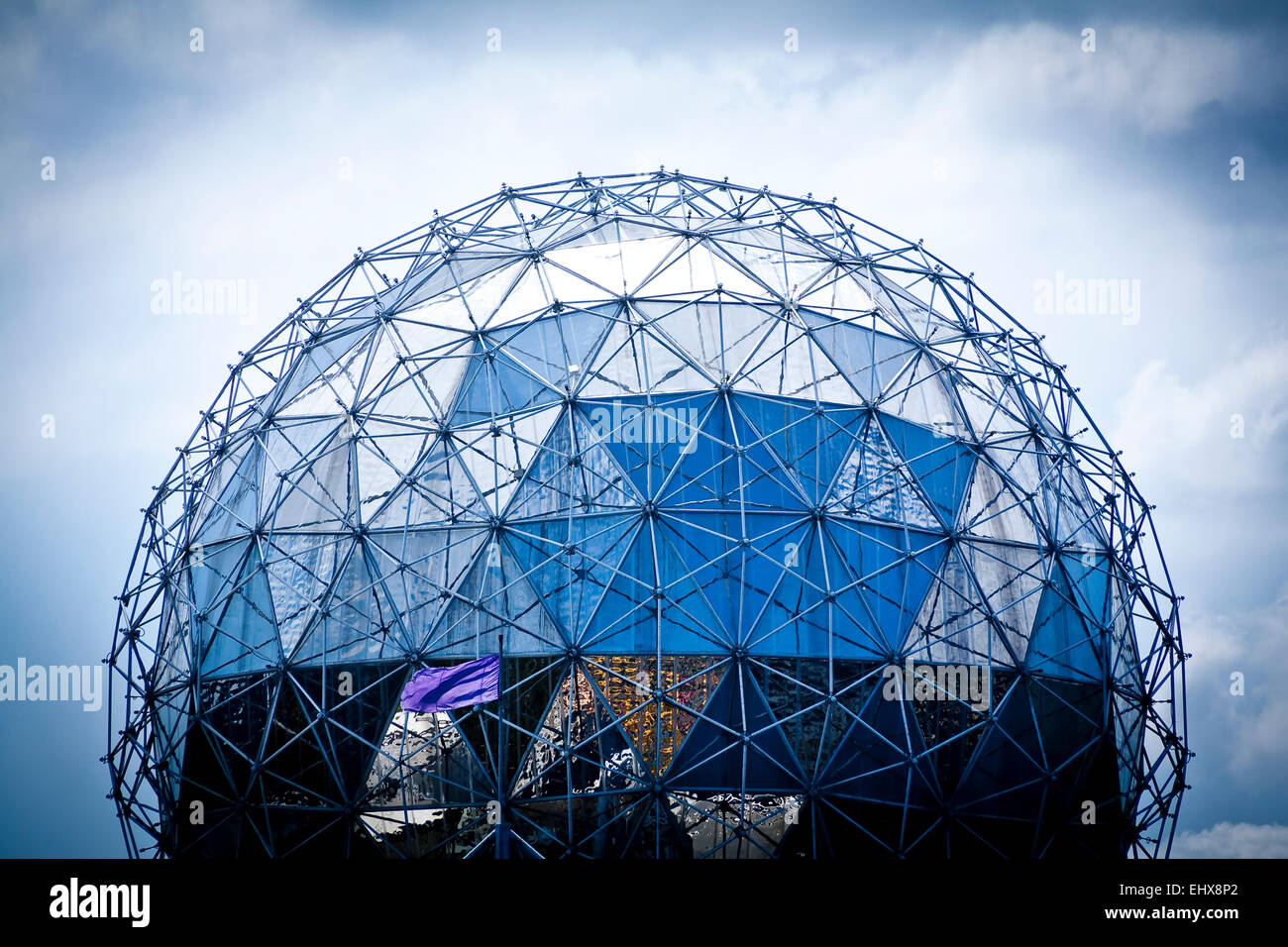 Canada, Vancouver, dome of Science World Stock Photo - Alamy