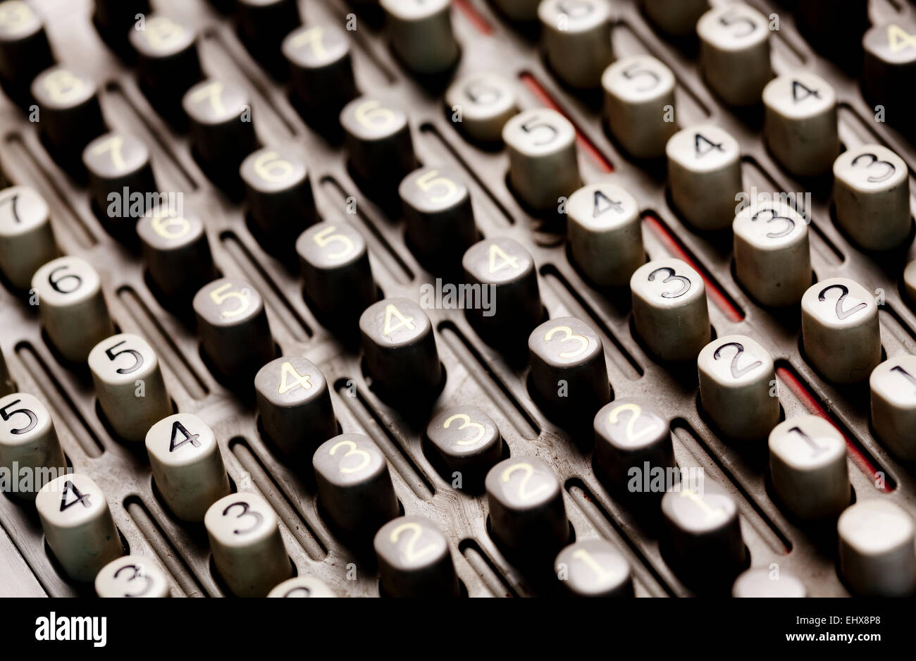Buttons of calculator Stock Photo - Alamy