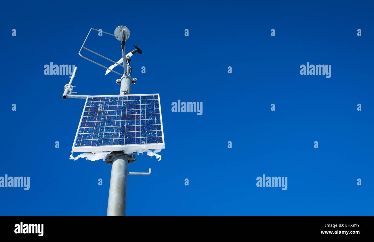 Solar panel weather station hi-res stock photography and images - Alamy