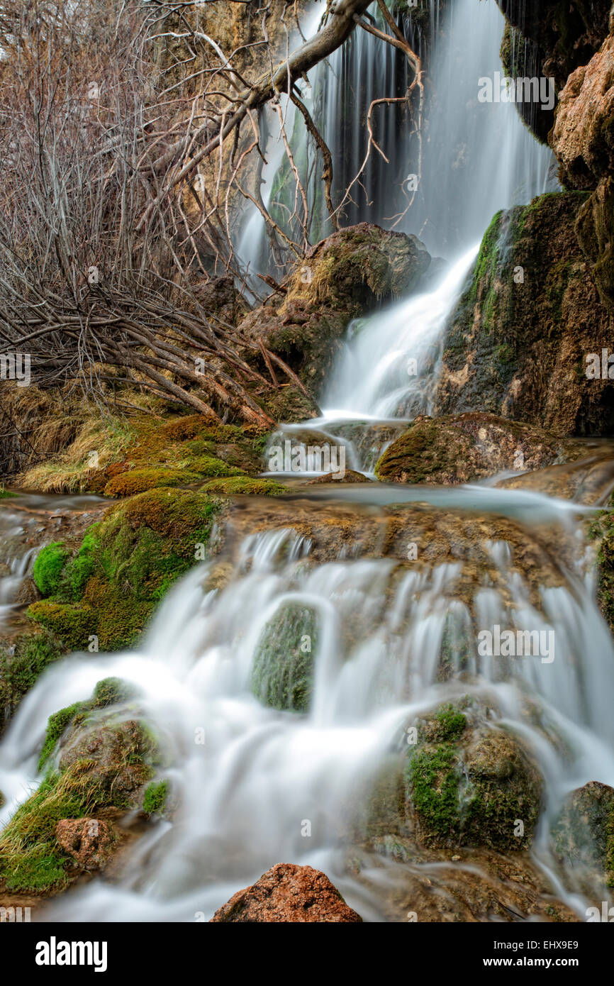 Waterfalls in cuerva river hi-res stock photography and images - Alamy