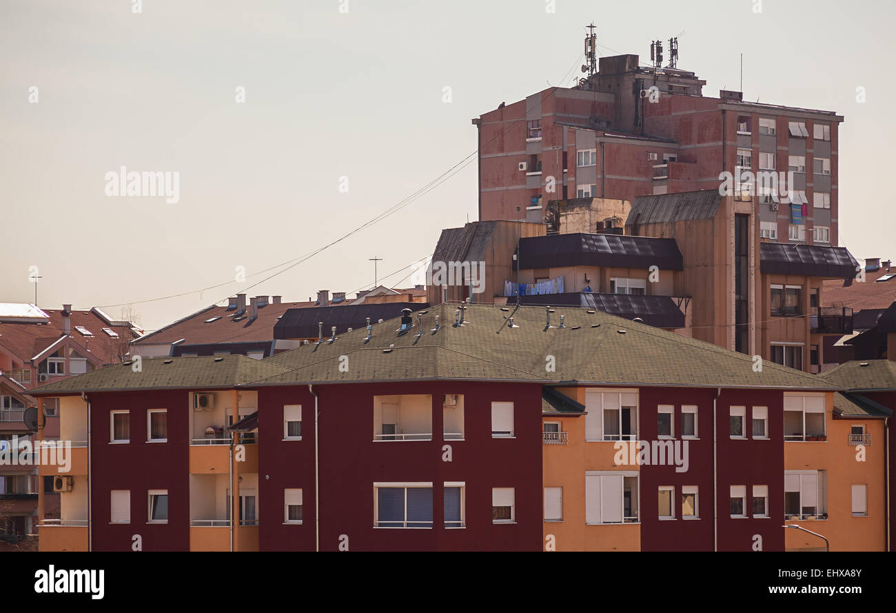 Classical Balkan lifestyle, architecture of buildings Stock Photo - Alamy