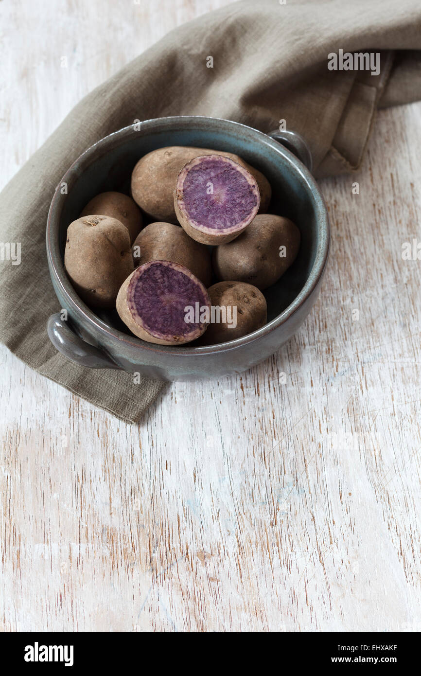 Blue congo potato hi-res stock photography and images - Alamy