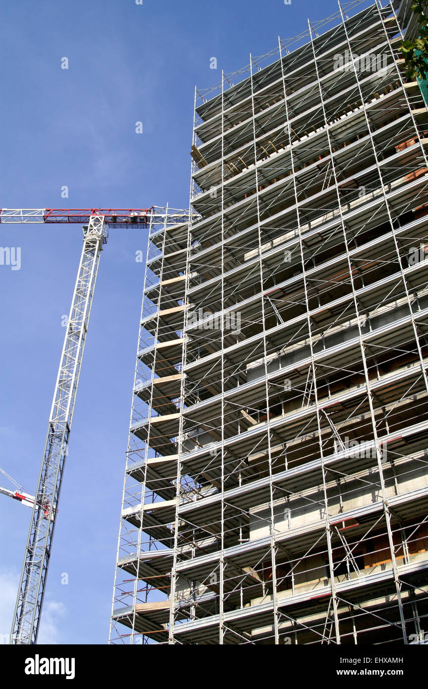 High rise building under construction Stock Photo - Alamy