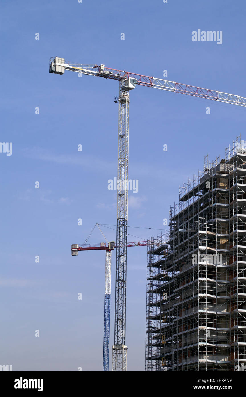 High rise building under construction Stock Photo - Alamy