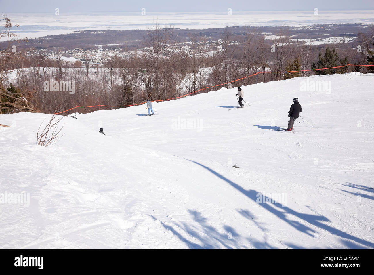 Alpine Ski Resort in Collingwood;Ontario;Canada called "Blue Mountains ...
