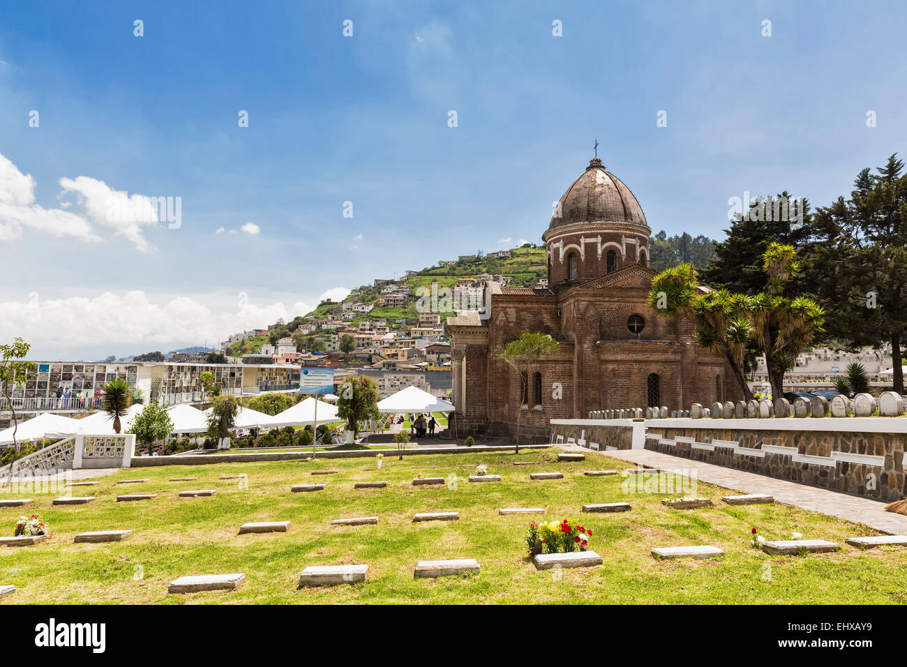 Ecuador, Quito, cemetery Stock Photo - Alamy