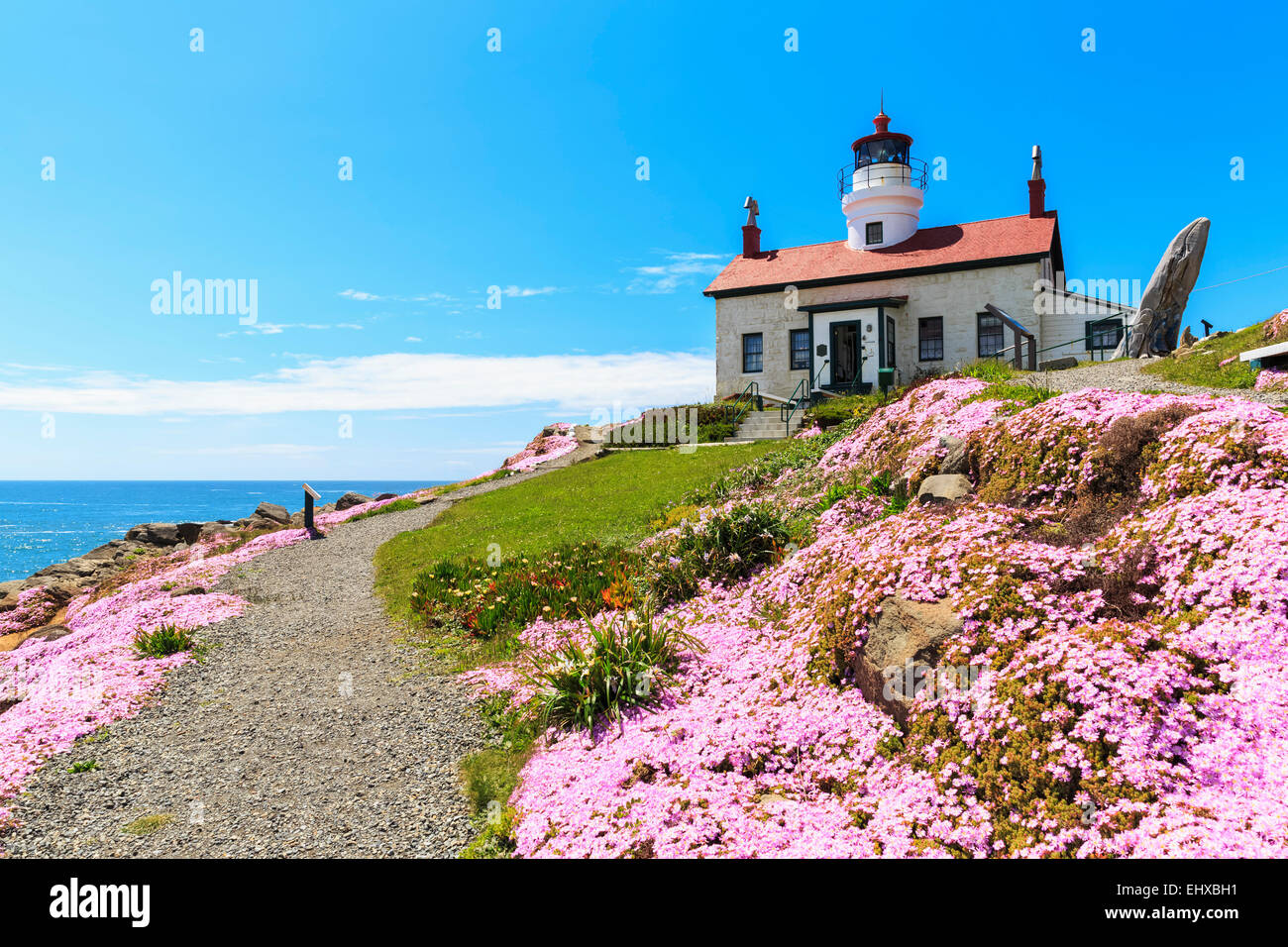 Battery point light hi-res stock photography and images - Alamy