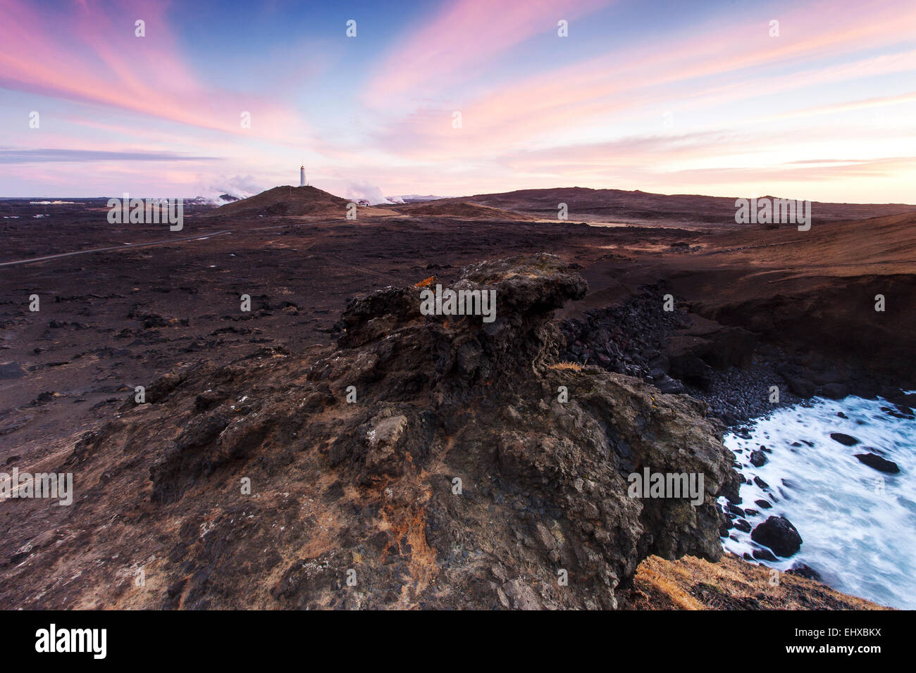 Iceland, Reykjanesskagi, Geothermal Area Stock Photo - Alamy