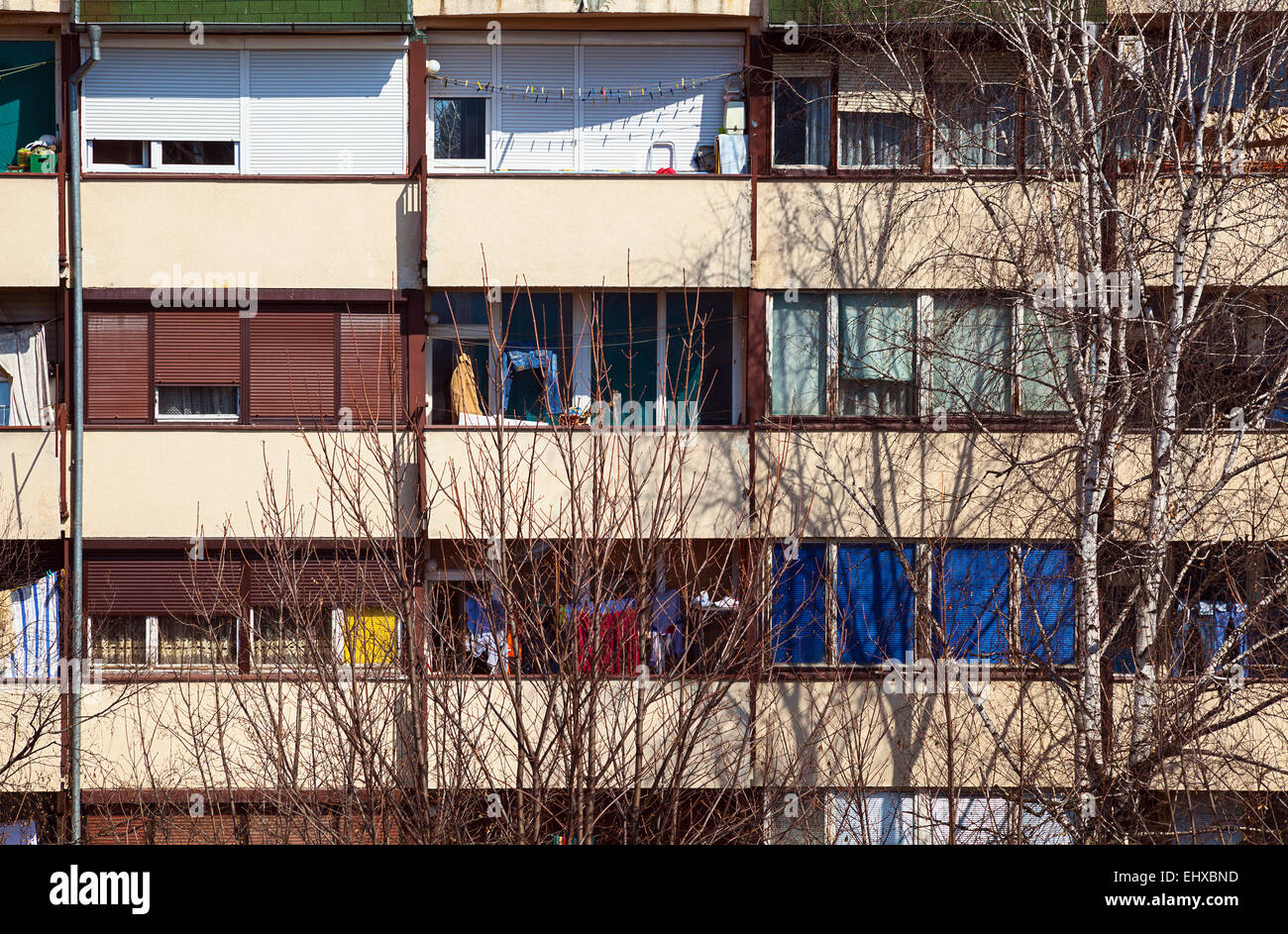 Classical Balkan lifestyle, architecture of buildings Stock Photo - Alamy