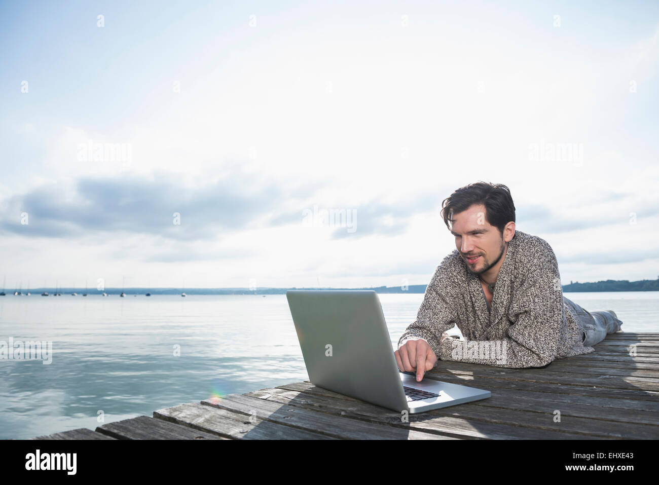 Man working over wooden hi-res stock photography and images - Alamy