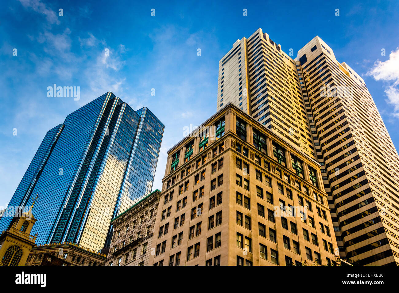 Modern skyscrapers in Boston, Massachusetts Stock Photo - Alamy