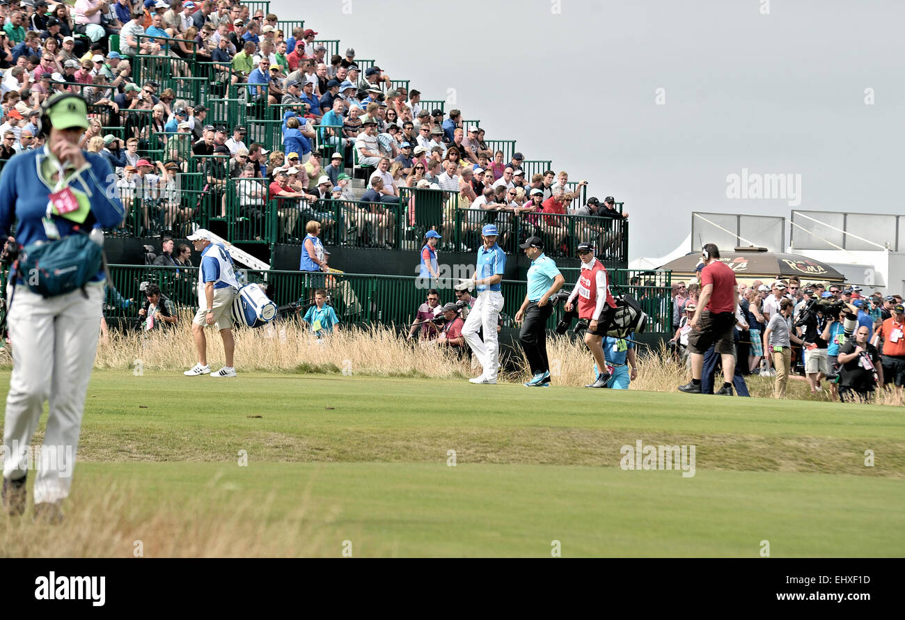 Royal Hoylake Open Golf Championship 2014. Final Day at Hoylake the ...