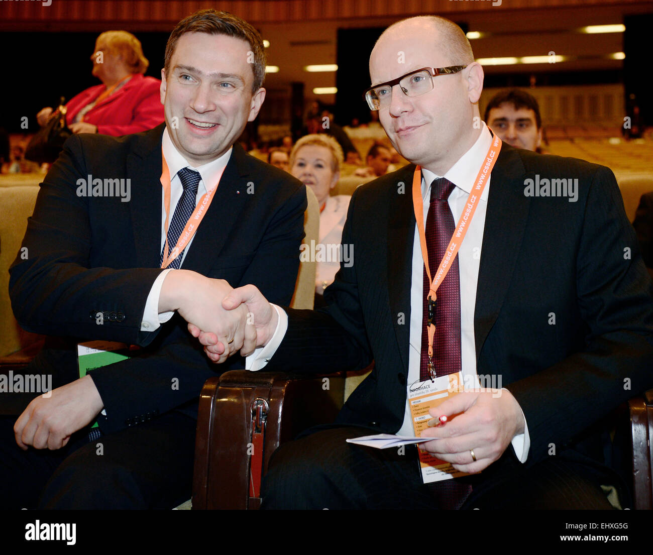 Martin Dulig (left), Saxon State Minister for Economic Affairs, Labour ...