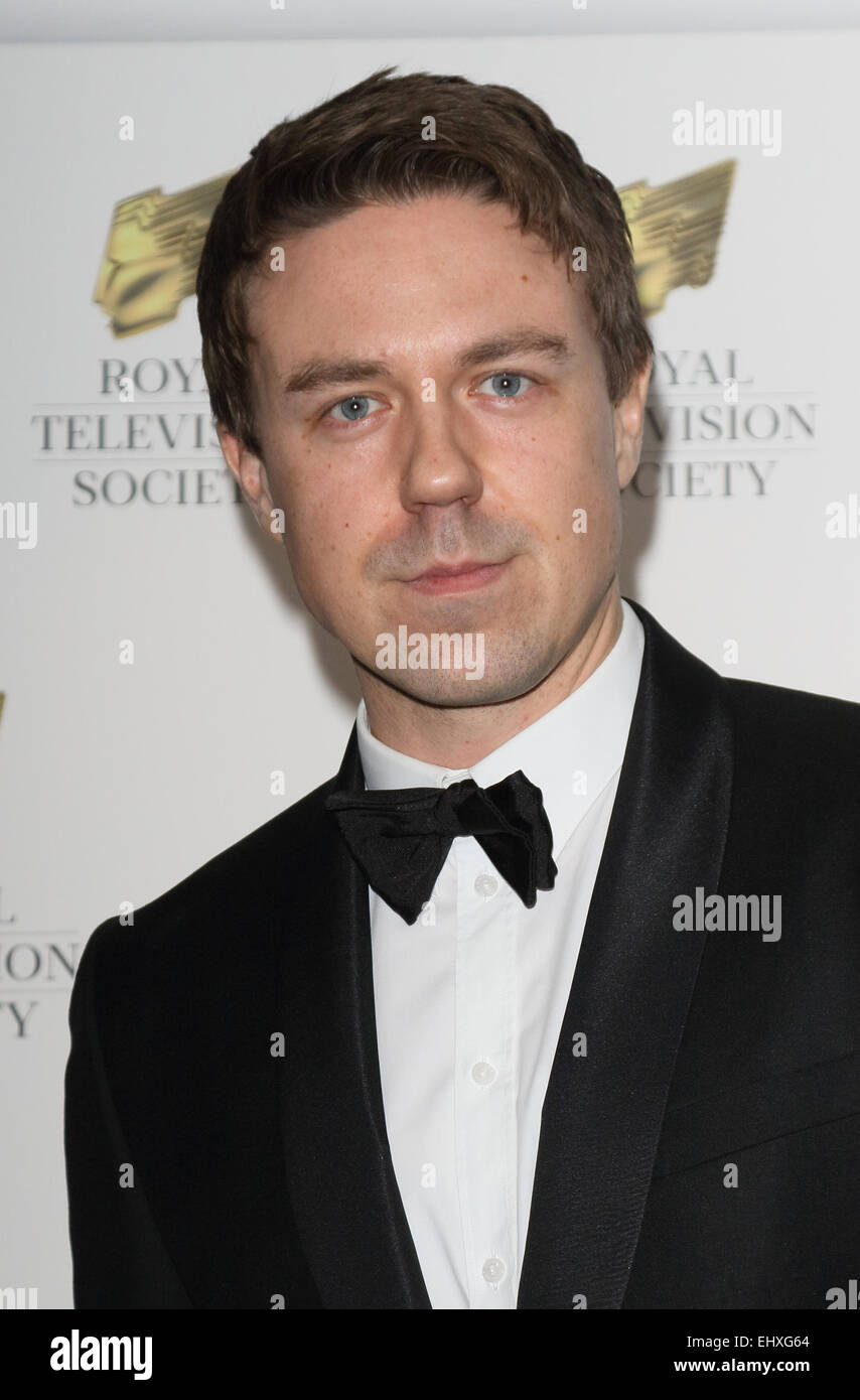 London, UK. 17th March, 2015. Andrew Buchan at RTS Programme Awards ...