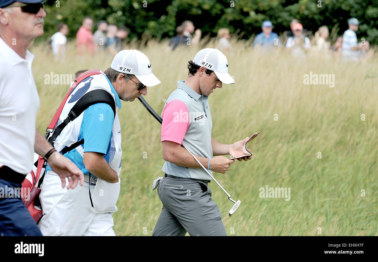 Royal Hoylake Open Golf Championship 2014. Final Day at Hoylake the ...