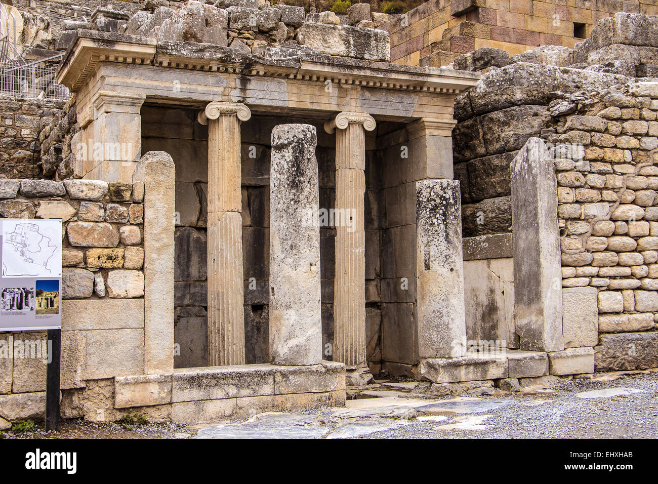 Hellenistic fountain house hi-res stock photography and images - Alamy