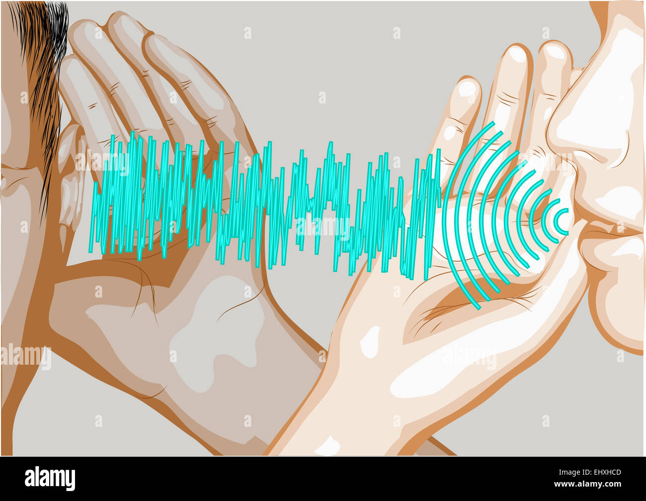 speak and listen Stock Photo - Alamy