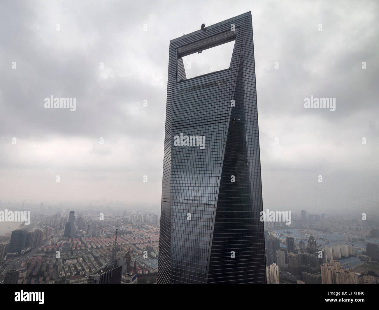 Shanghai world financial center hi-res stock photography and images - Alamy