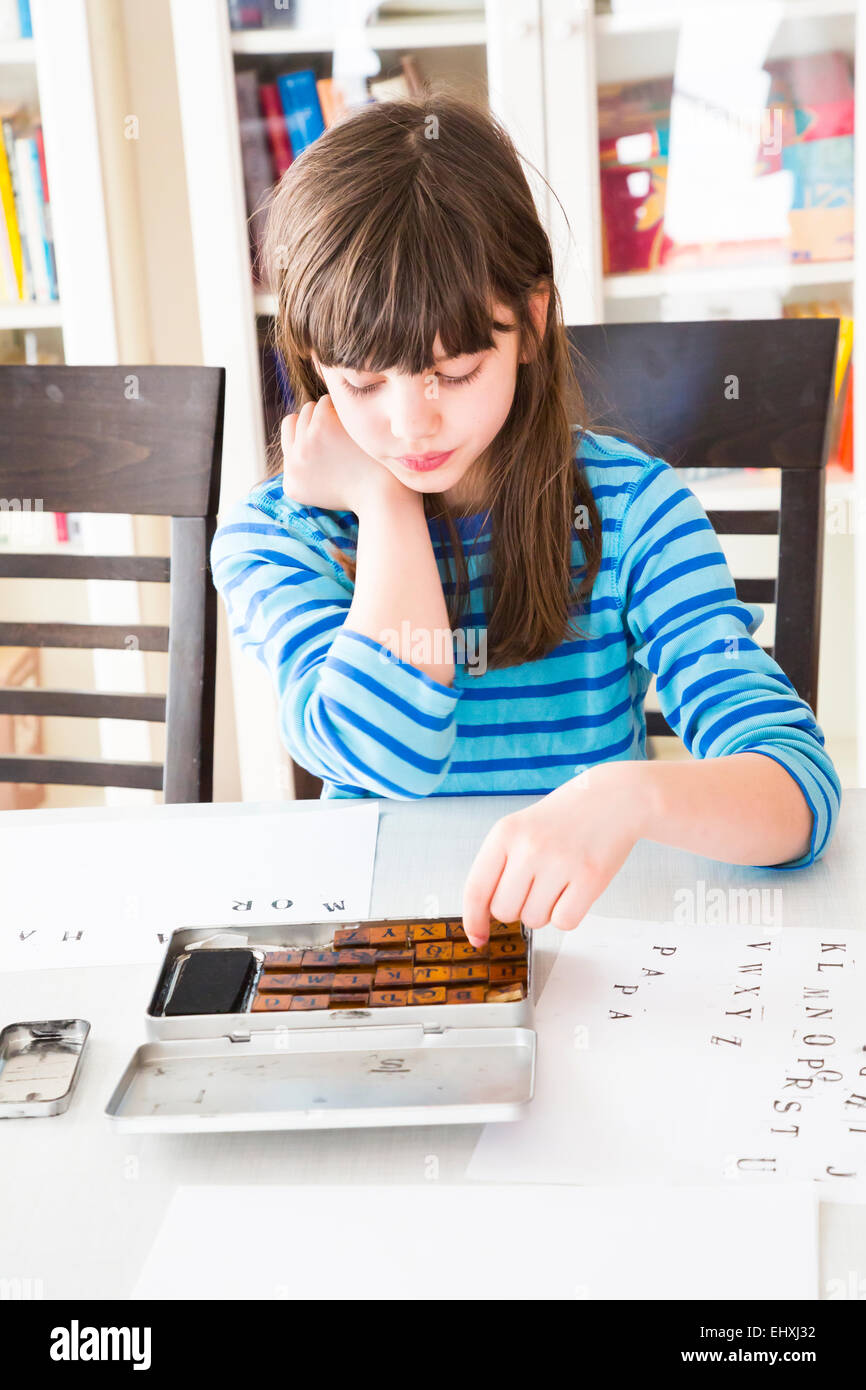 Stamp girls only hi-res stock photography and images - Alamy