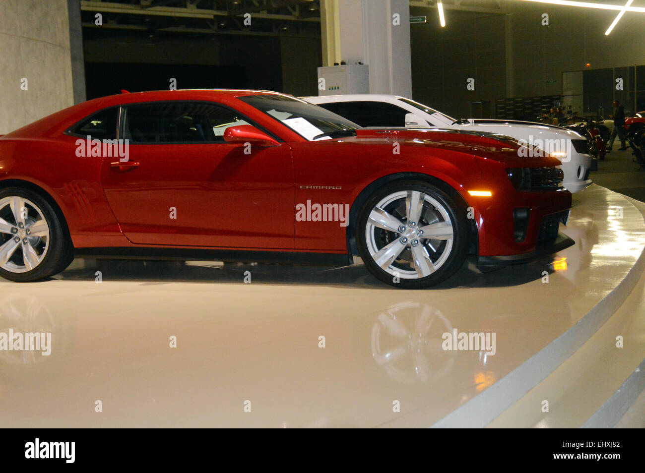 Chevrolet car in the showroom Stock Photo - Alamy