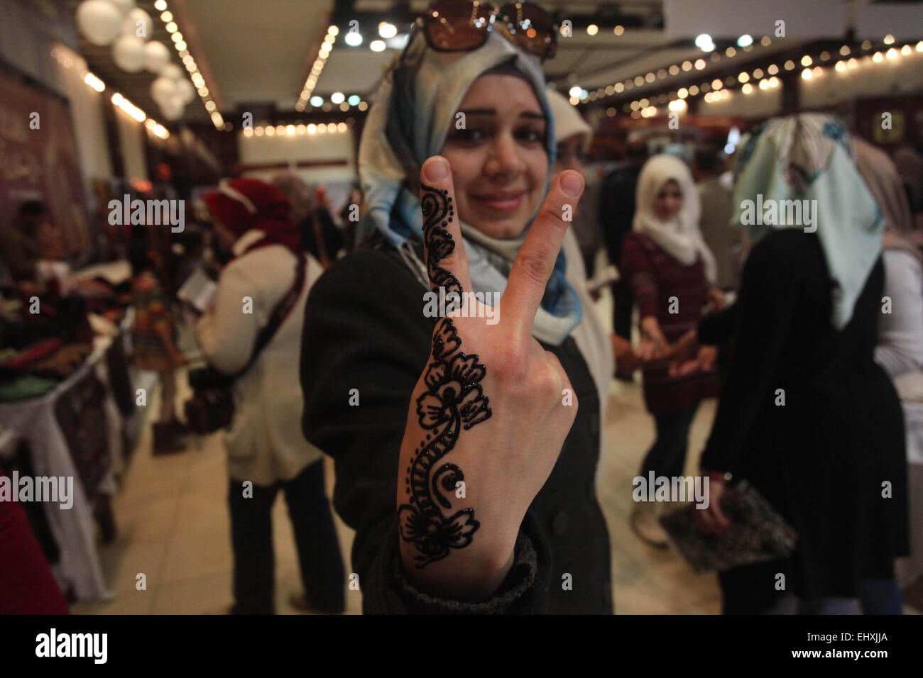 Gaza City, Gaza Strip, Palestinian Territory. 18th Mar, 2015. A ...