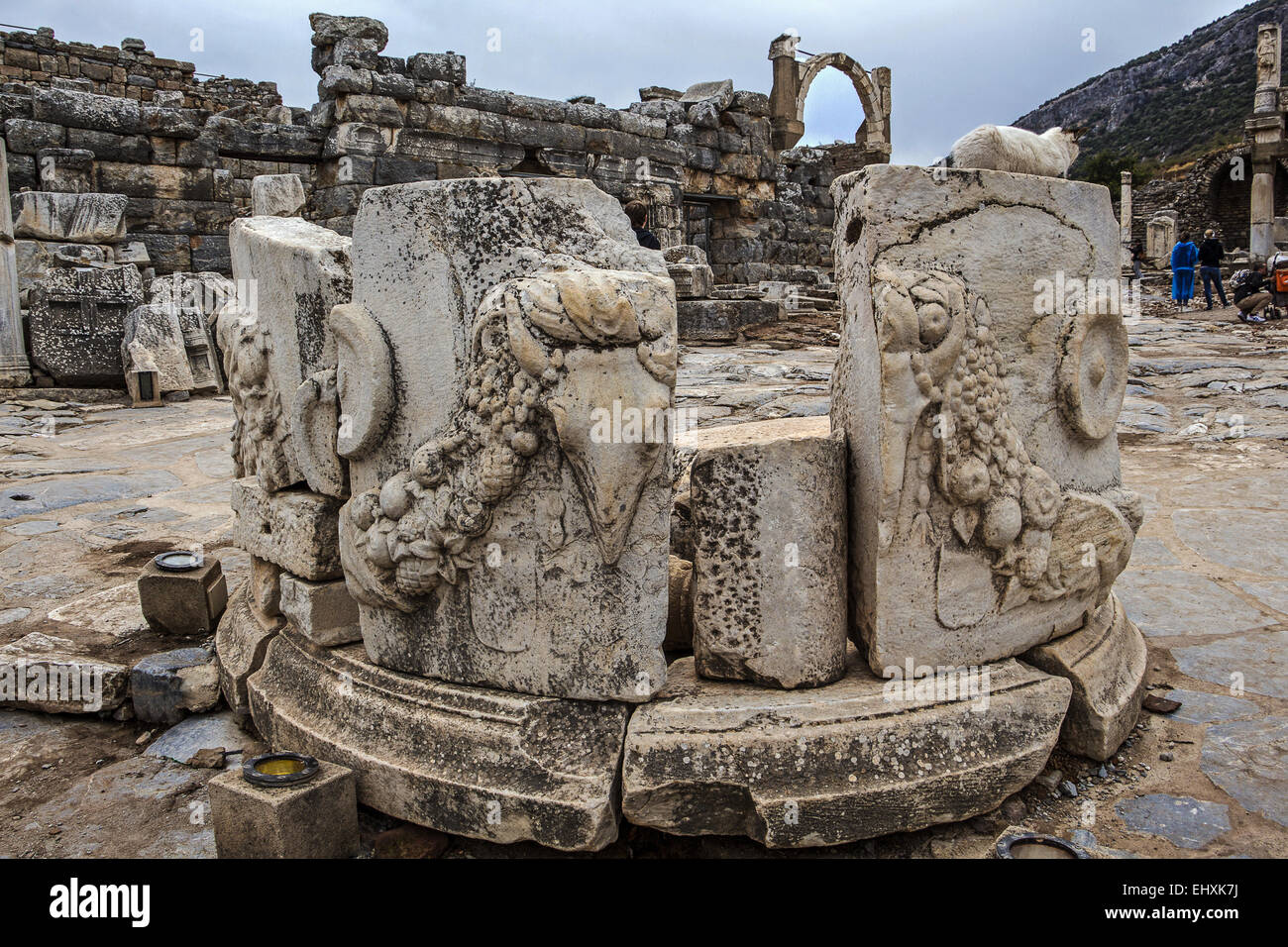 Turkey Selcuk Ephesus Ruins Stock Photo - Alamy