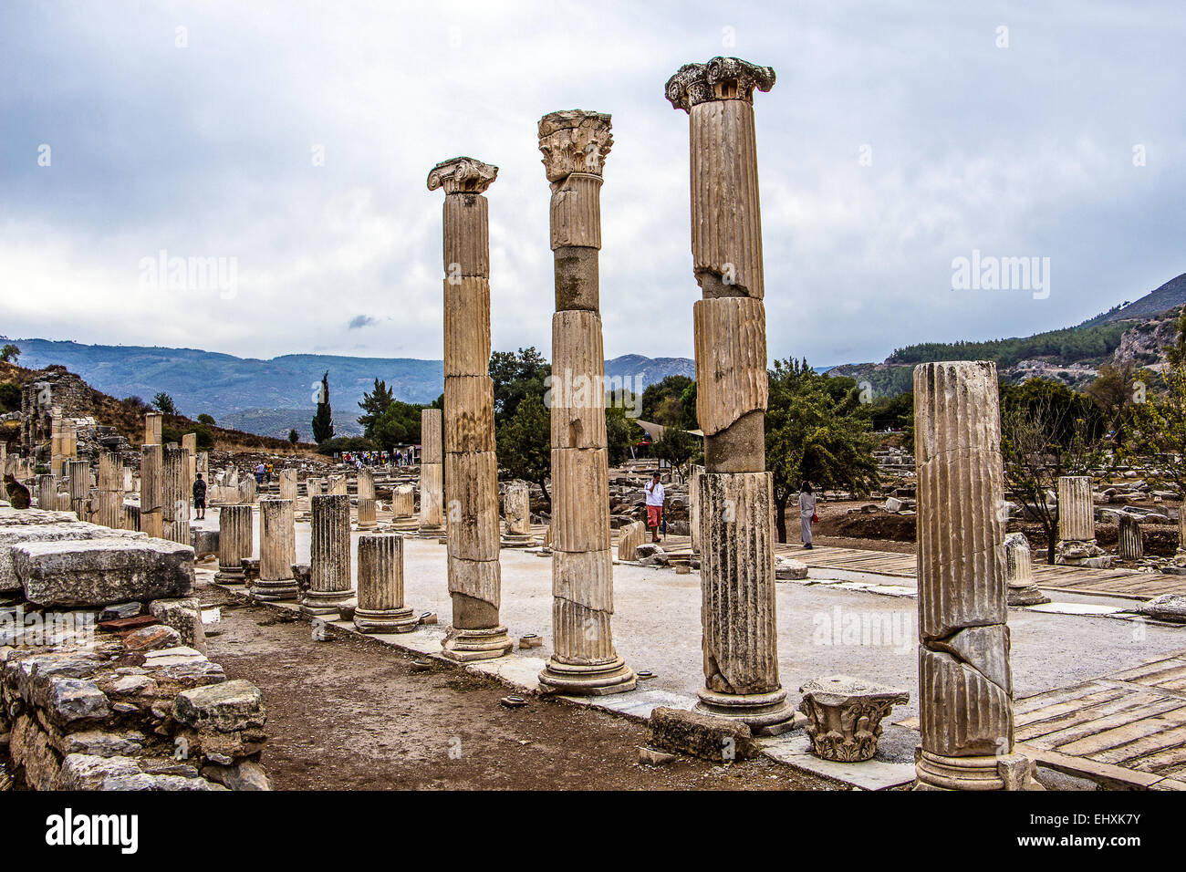 Turkey Selcuk Ephesus Ruins Stock Photo - Alamy
