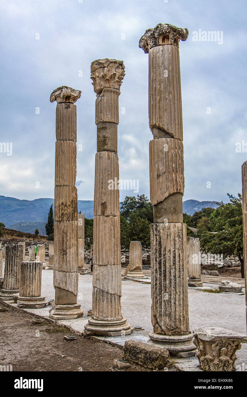 Turkey Selcuk Ephesus Ruins Stock Photo - Alamy