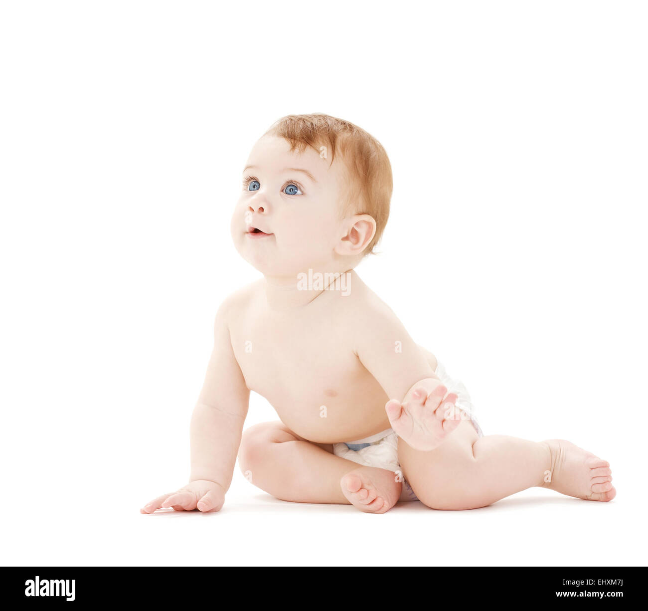 crawling curious baby Stock Photo - Alamy