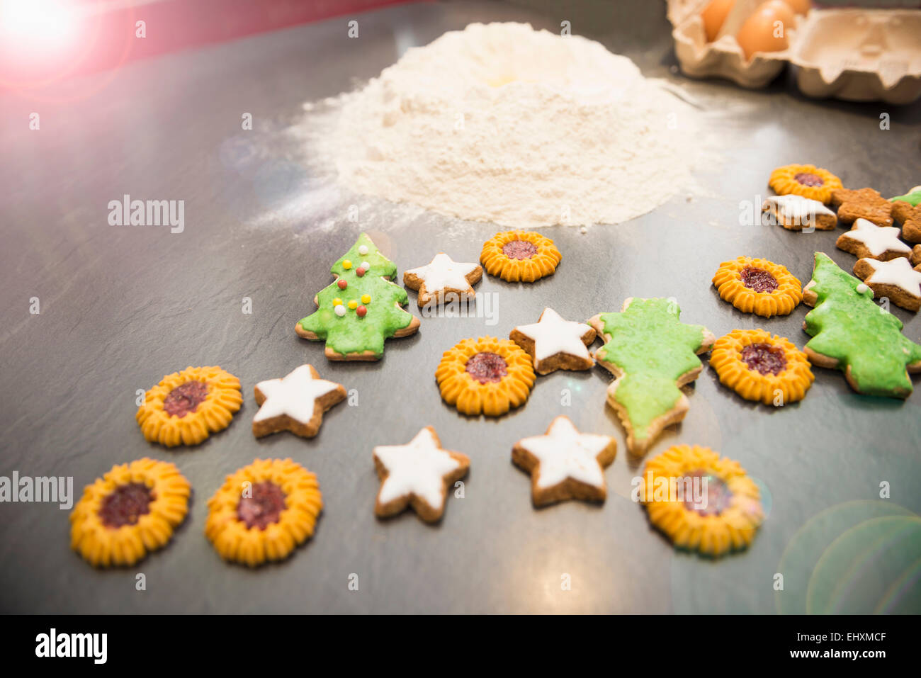 Making of christmas cookies, Munich, Bavaria, Germany Stock Photo - Alamy