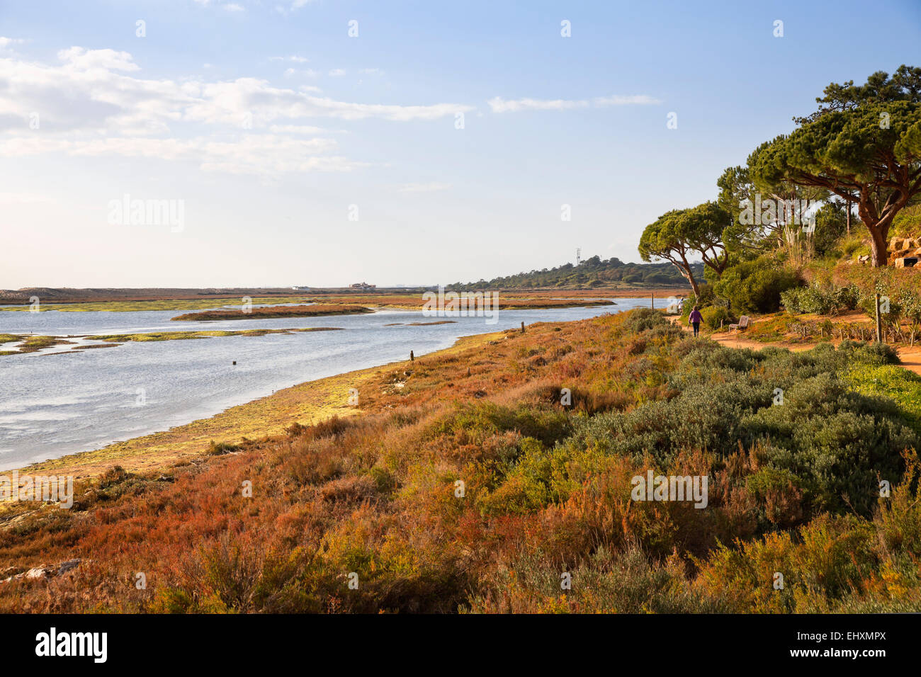 Portugal, Algarve, Nature Park of Ria Formosa Stock Photo - Alamy