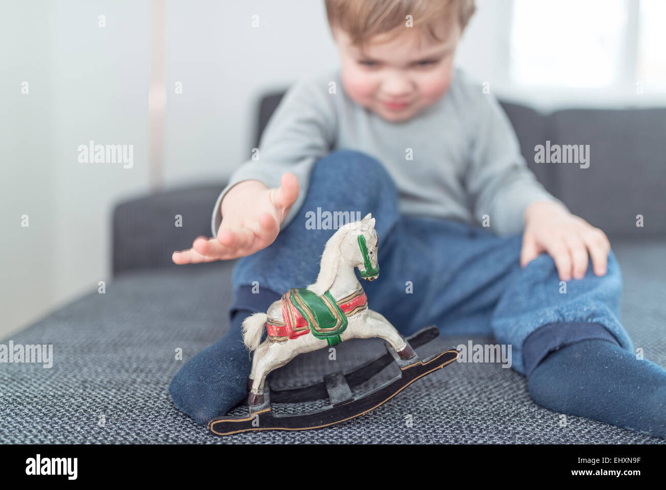Horse sitting down couch hi-res stock photography and images - Alamy