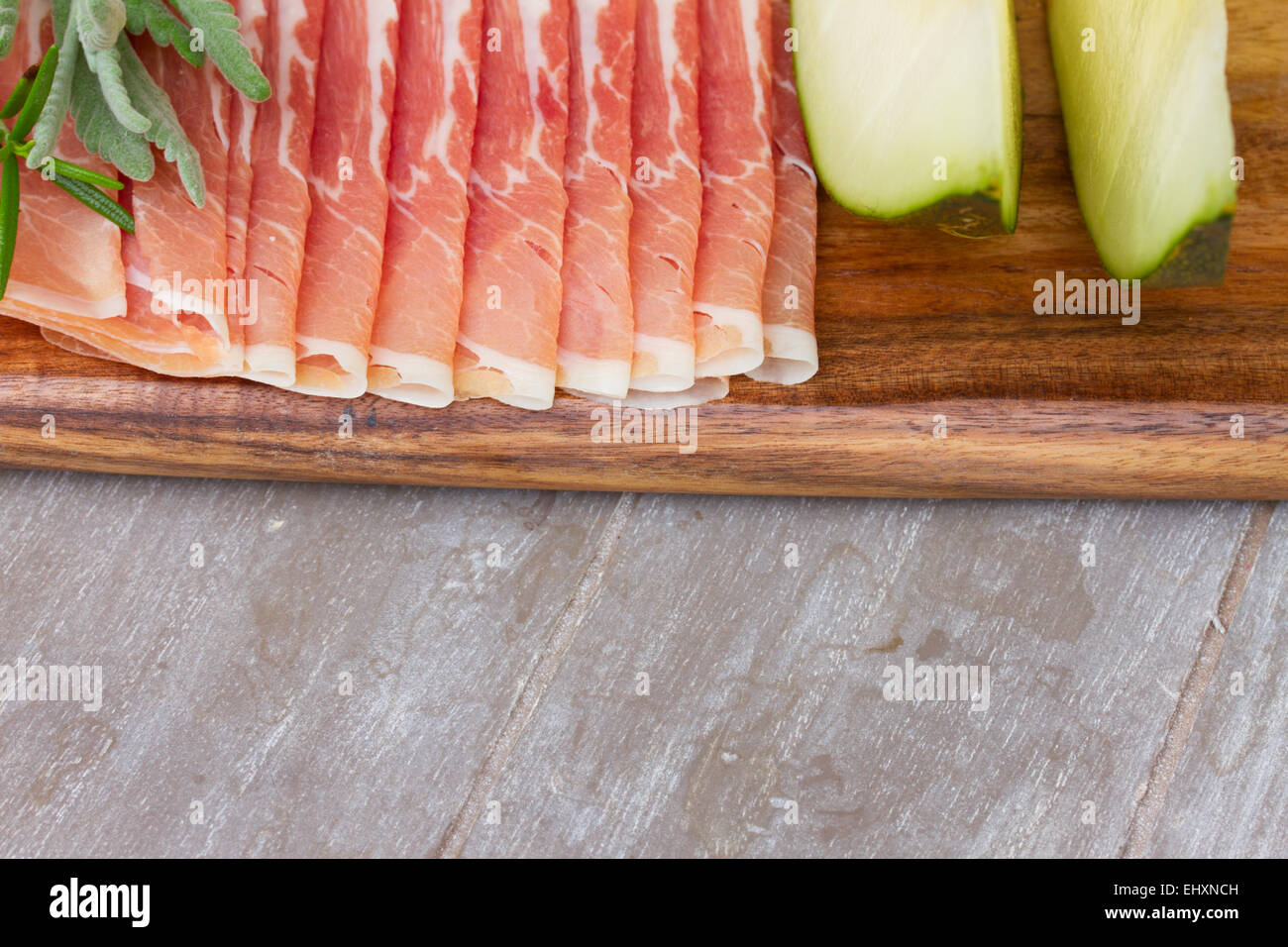 platter of ham Stock Photo - Alamy