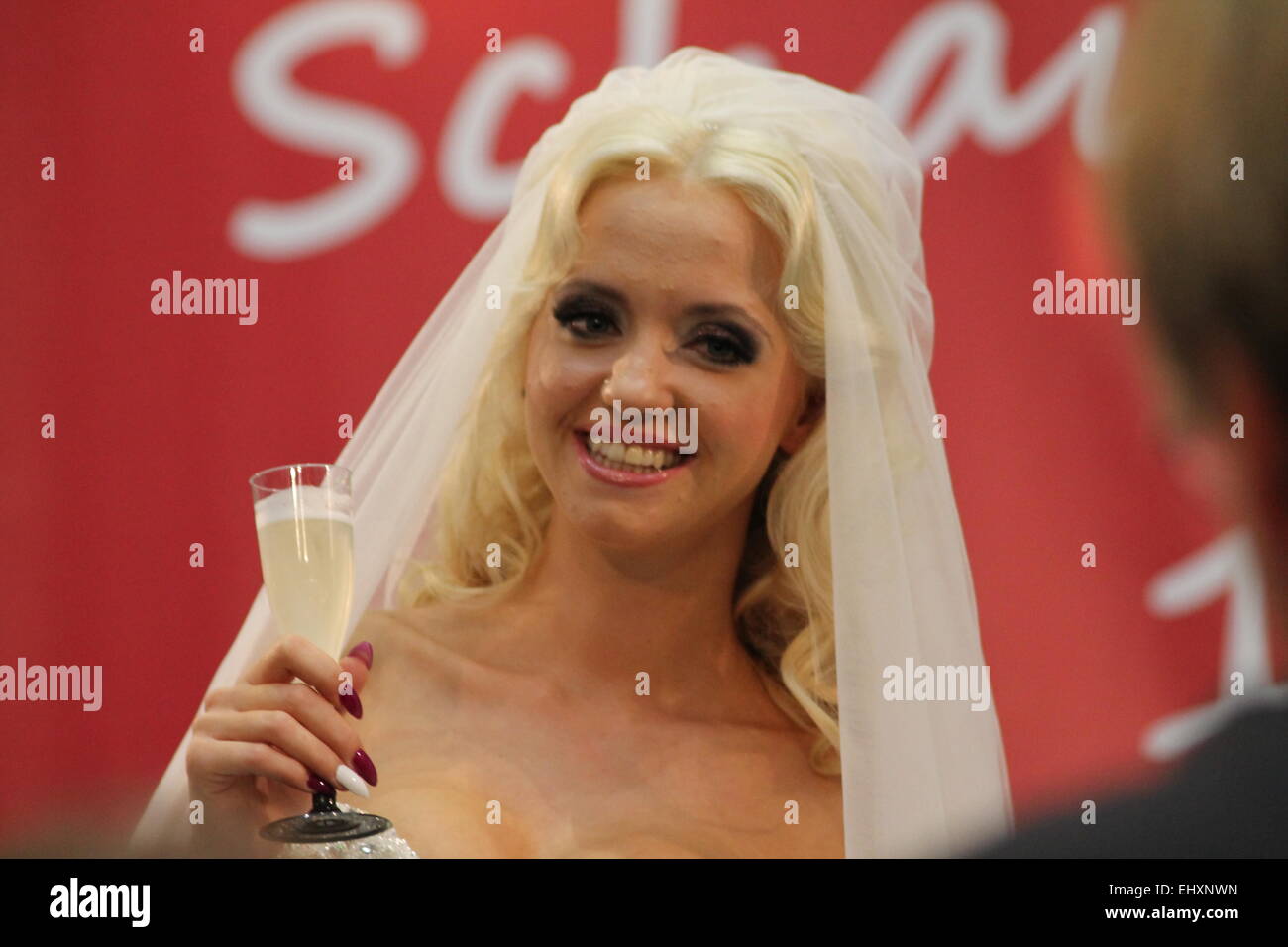 The wedding of Richard 'Moertel' Lugner and Cathy Schmitz at Schloss ...