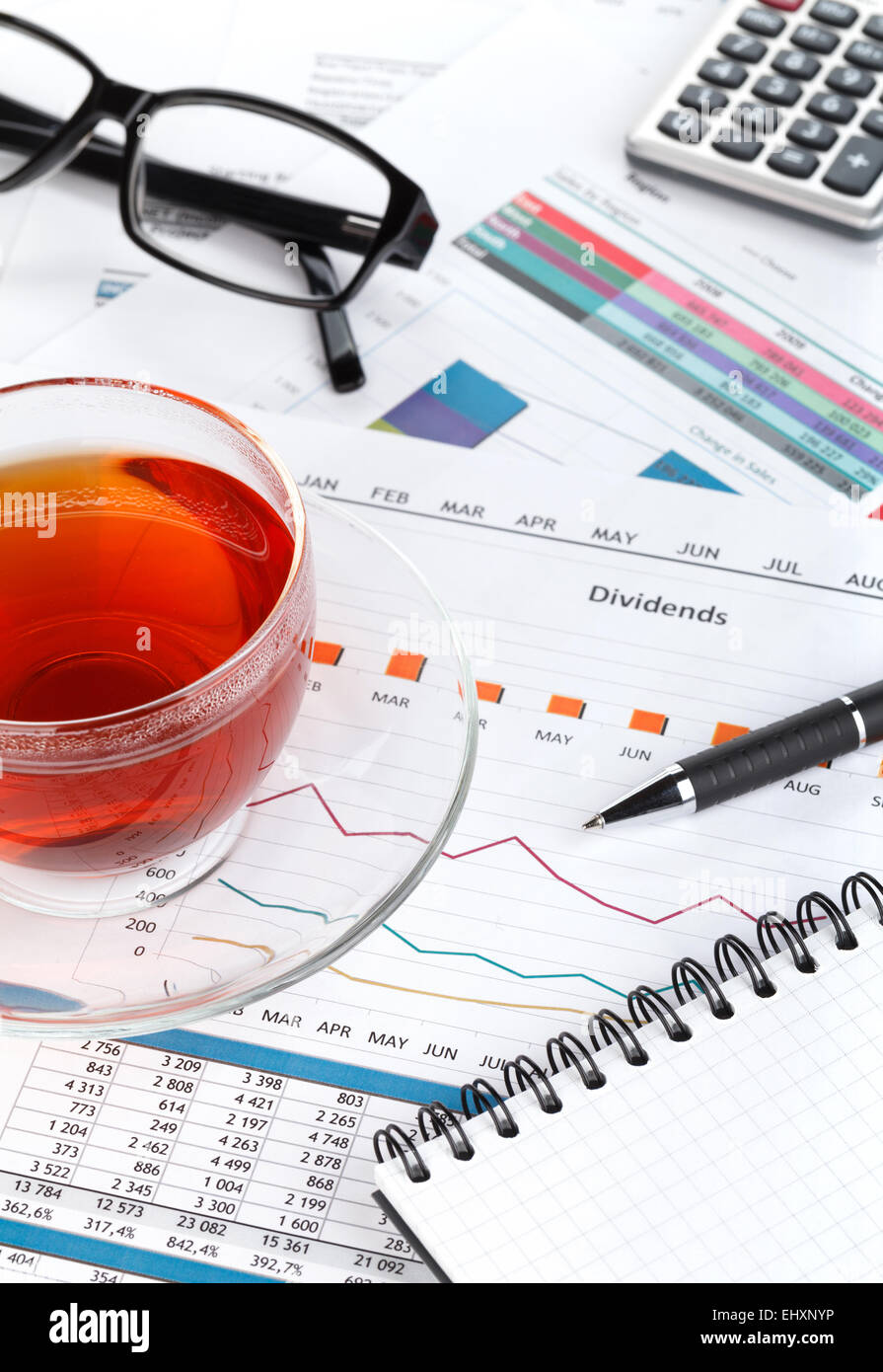 Tea workplace hi-res stock photography and images - Alamy