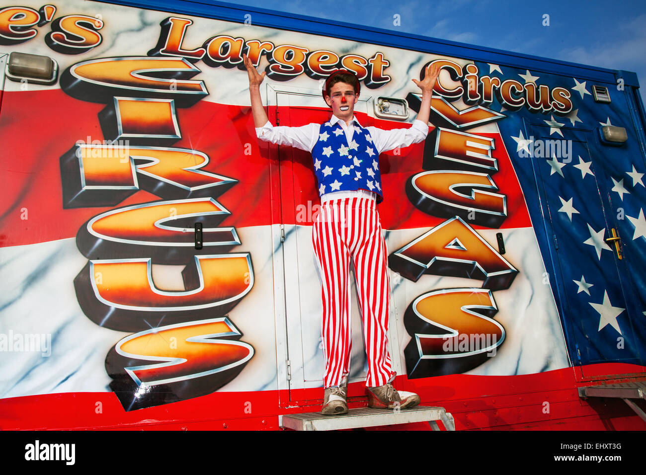 Circus vegas american circus truck hi-res stock photography and images ...