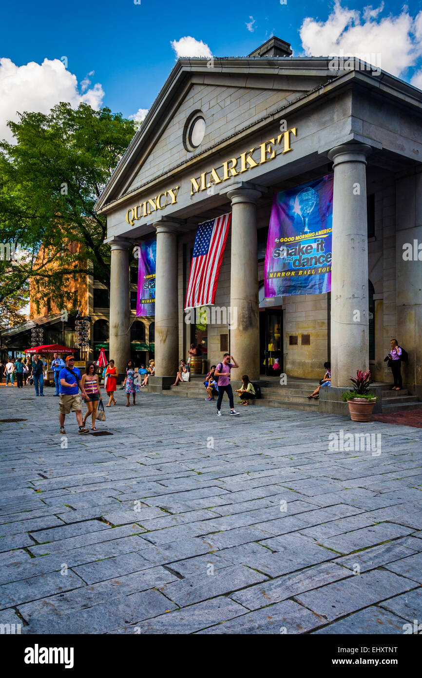 Quincy market hi-res stock photography and images - Alamy