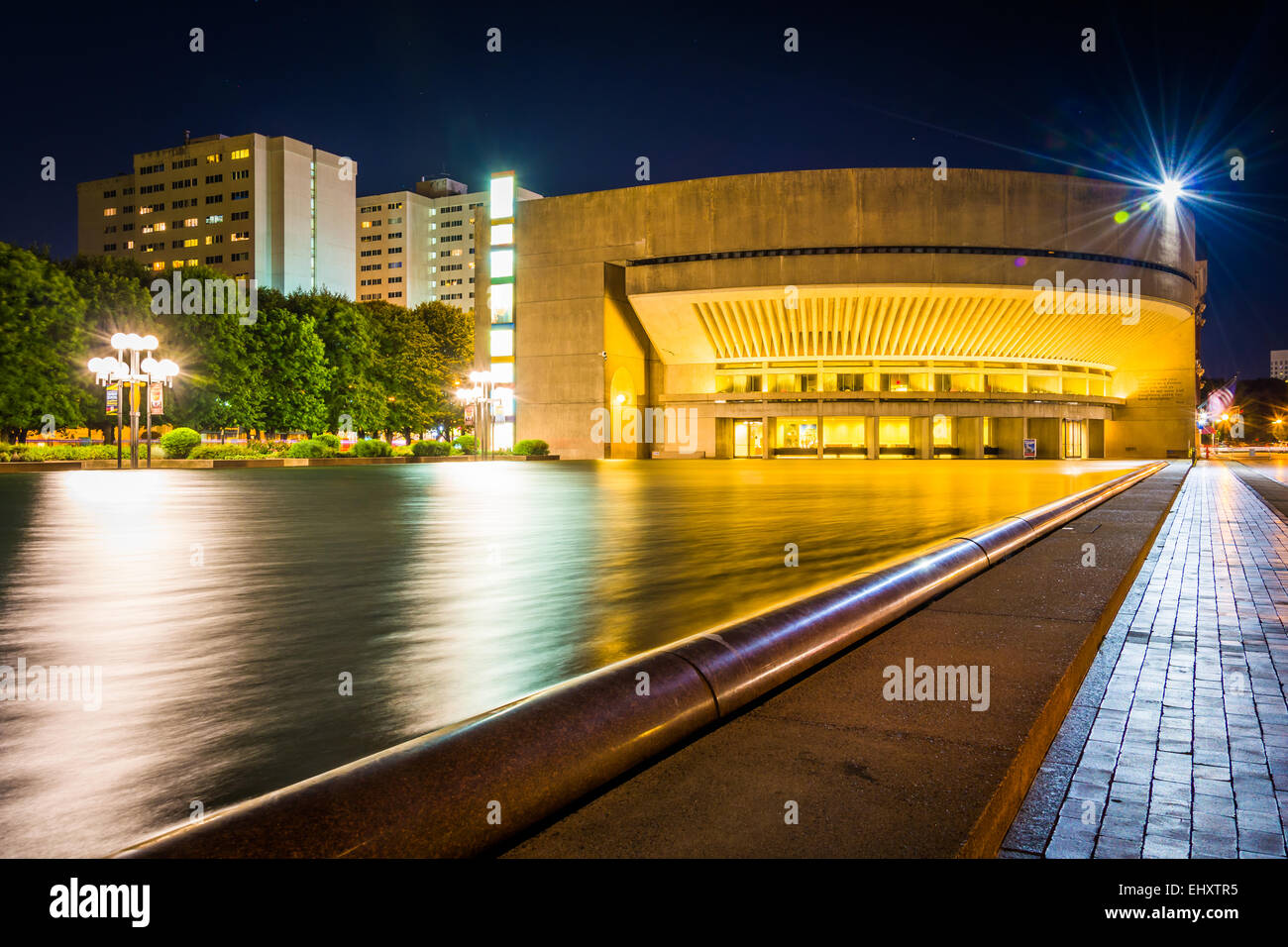Buildings christian science plaza hi-res stock photography and images ...