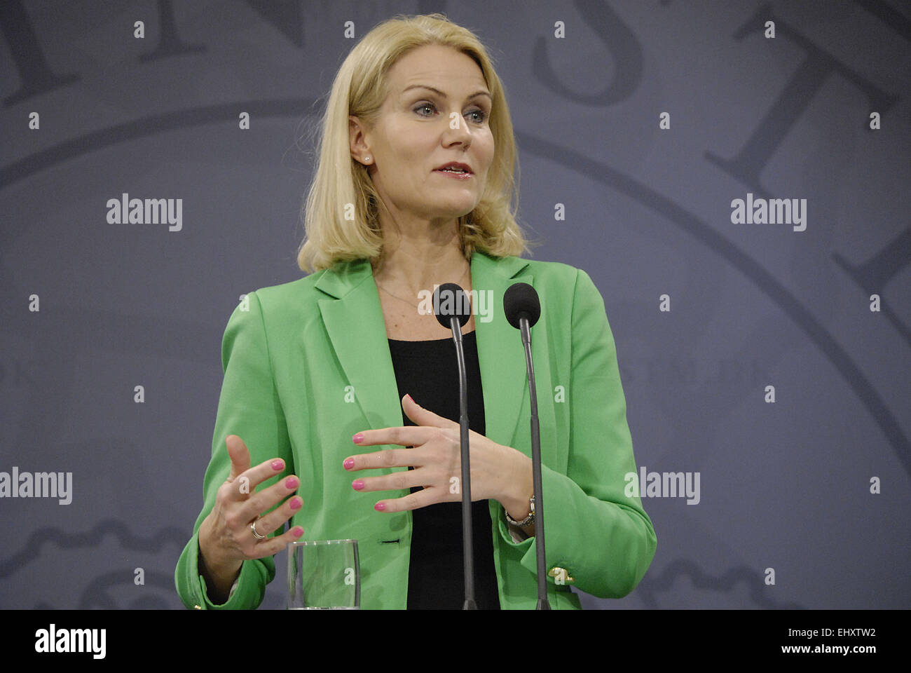 Helle thorning schmidt morten ostergaard hi-res stock photography and images - Alamy